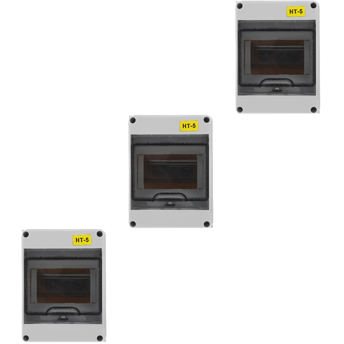 3pcs Junction Box Electric Box Watertight Electrical Box Circuit ...