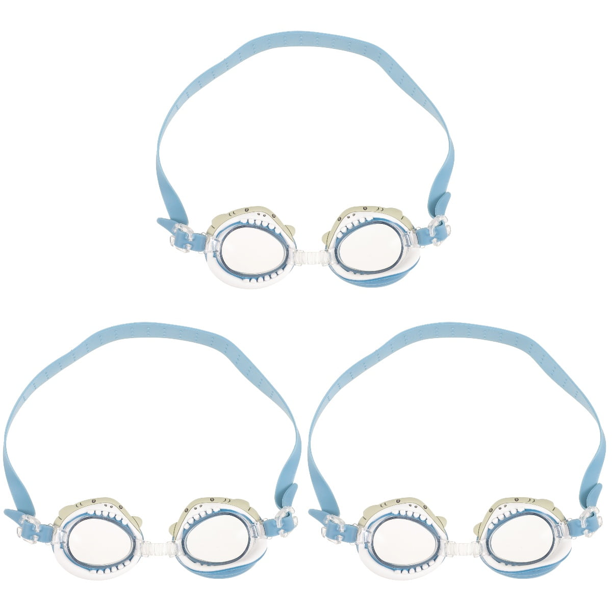 3pcs Kids Swim Goggle Girl Swim Goggle Toddler Goggle Cute Goggle for ...