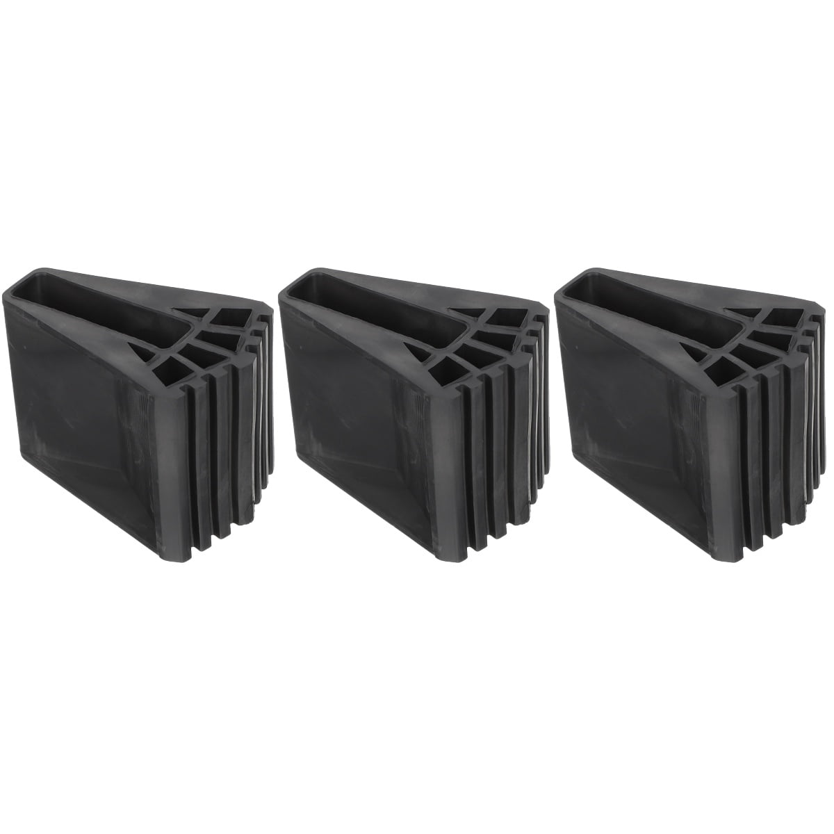 3pcs Ladder Feet Cover Rubber Ladder Protector Replacement Ladder Foot ...