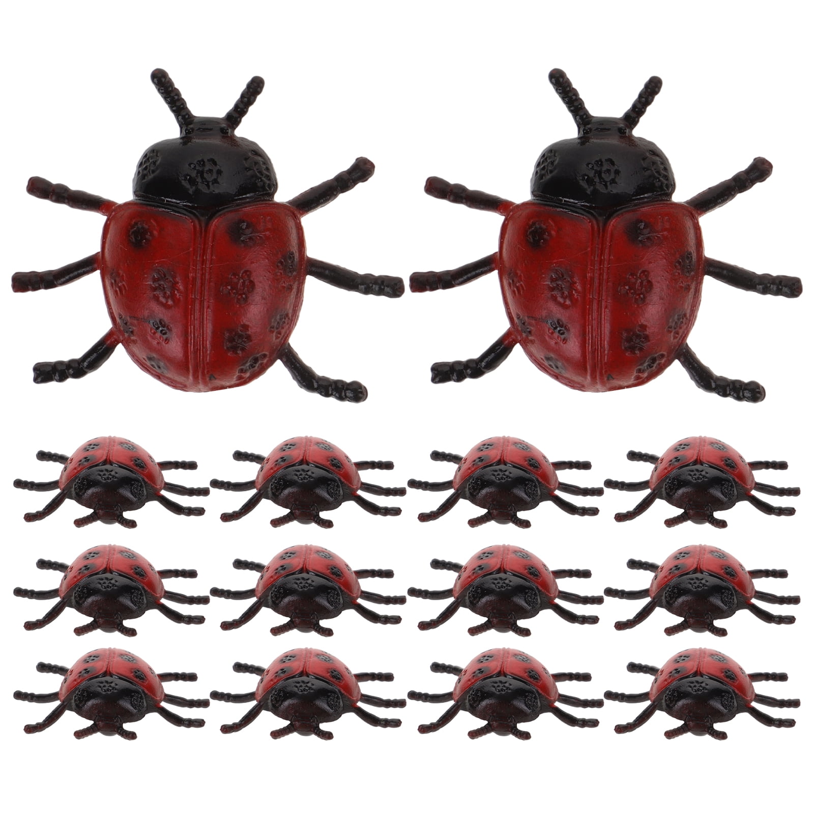 3pcs Ladybug Toys Garden: Ladybug for Props Party Favors 30pcs ...