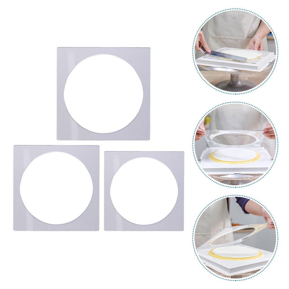 3pcs Layer Cake Coating Tools Thousand Layer Cake Molds Cake Sheet ...