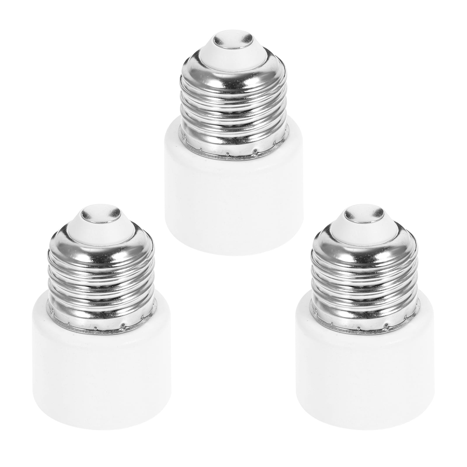 3pcs Light Socket to Plug Adapter E26 Base Light Bulb to US Plug ...