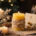 3pcs Long-Burning Pure Beeswax Candles - Walmart.com