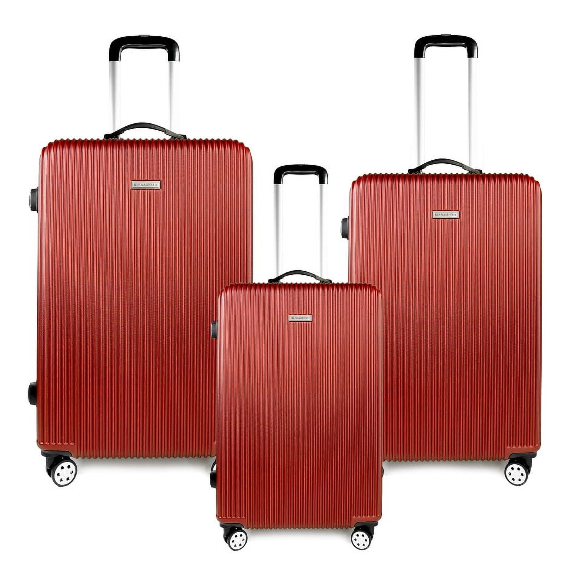 Free Shipping! K_Cliffs 3pc Travel Luggage Set Expandable Hard Sided ...