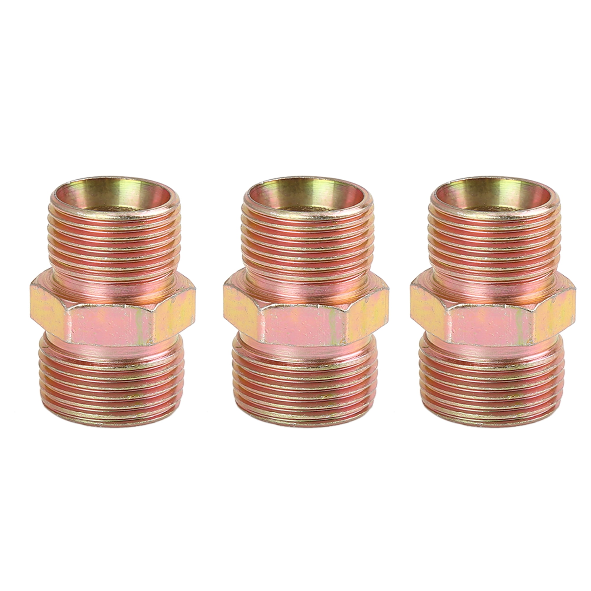 3pcs M20 x 1.5mm to M22 x 1.5mm Car Straight Pipe Fitting Connector ...