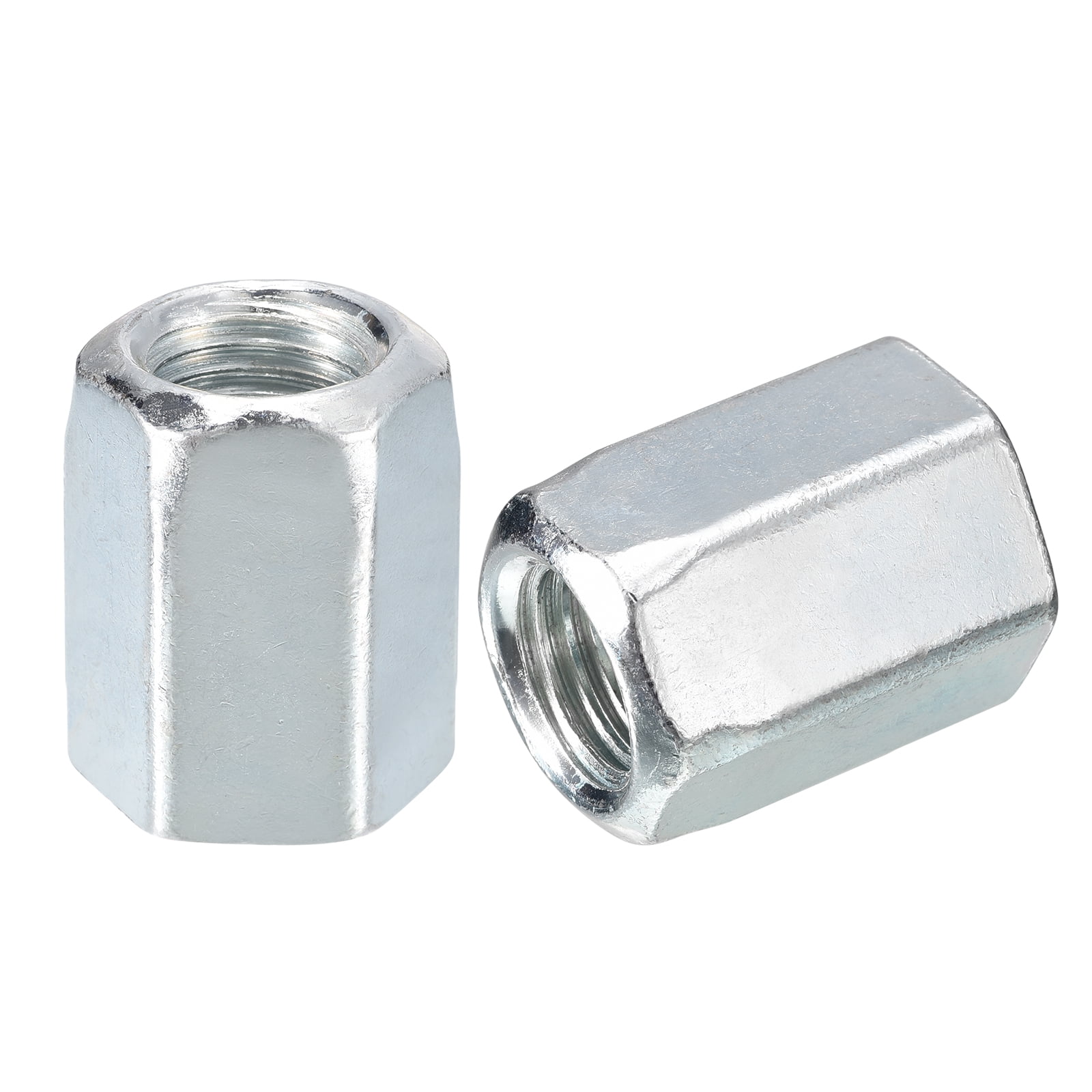 3pcs M20x30x40mm Coupling Nuts - Galvanized Carbon Steel Hex Threaded ...