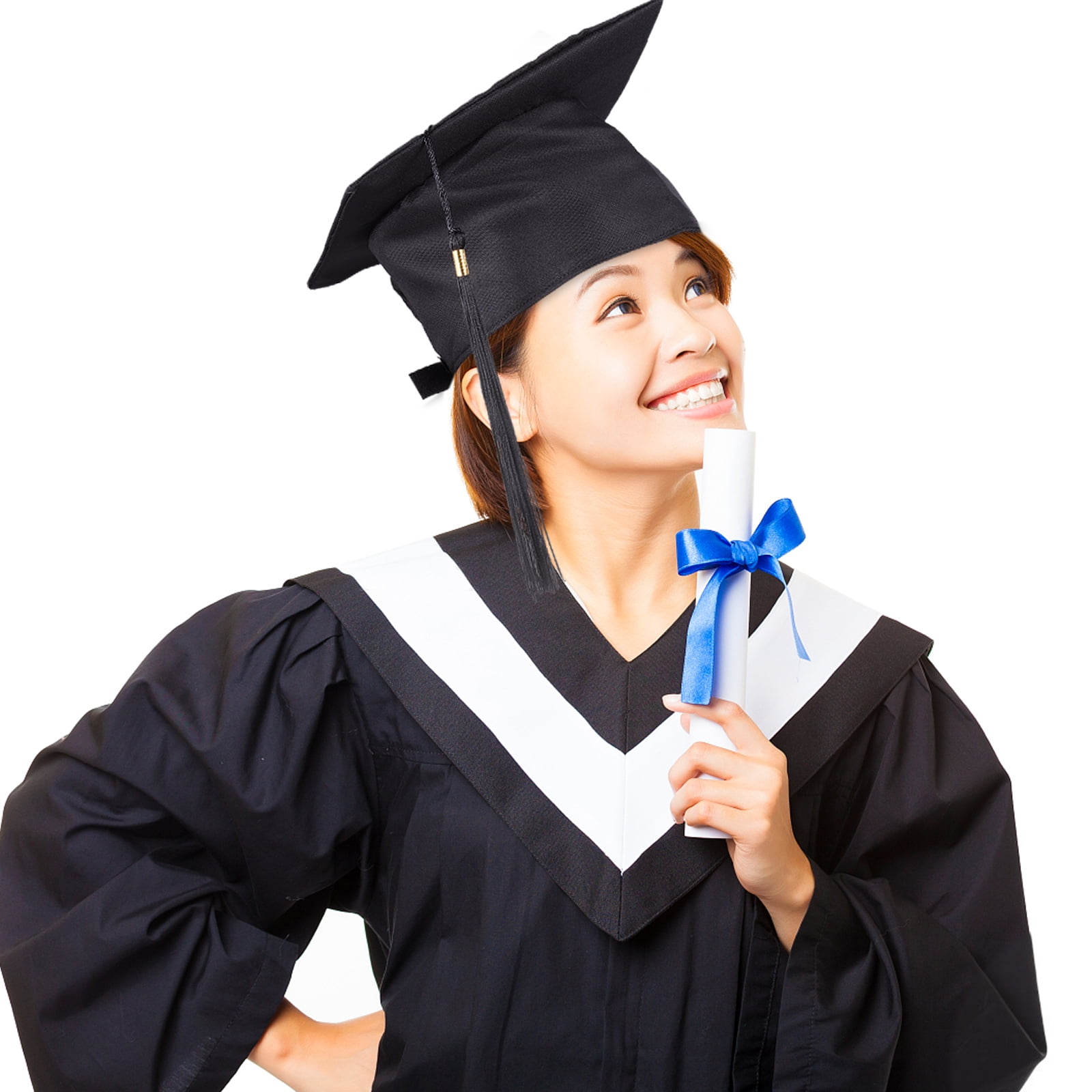 3pcs MILISTEN Graduation Adjustable Board Hat with Tassels Graduation ...