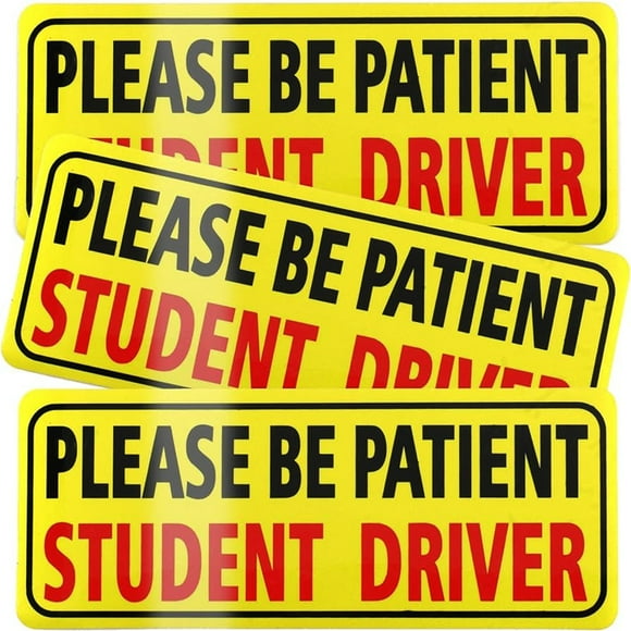 Student Driver Magnets