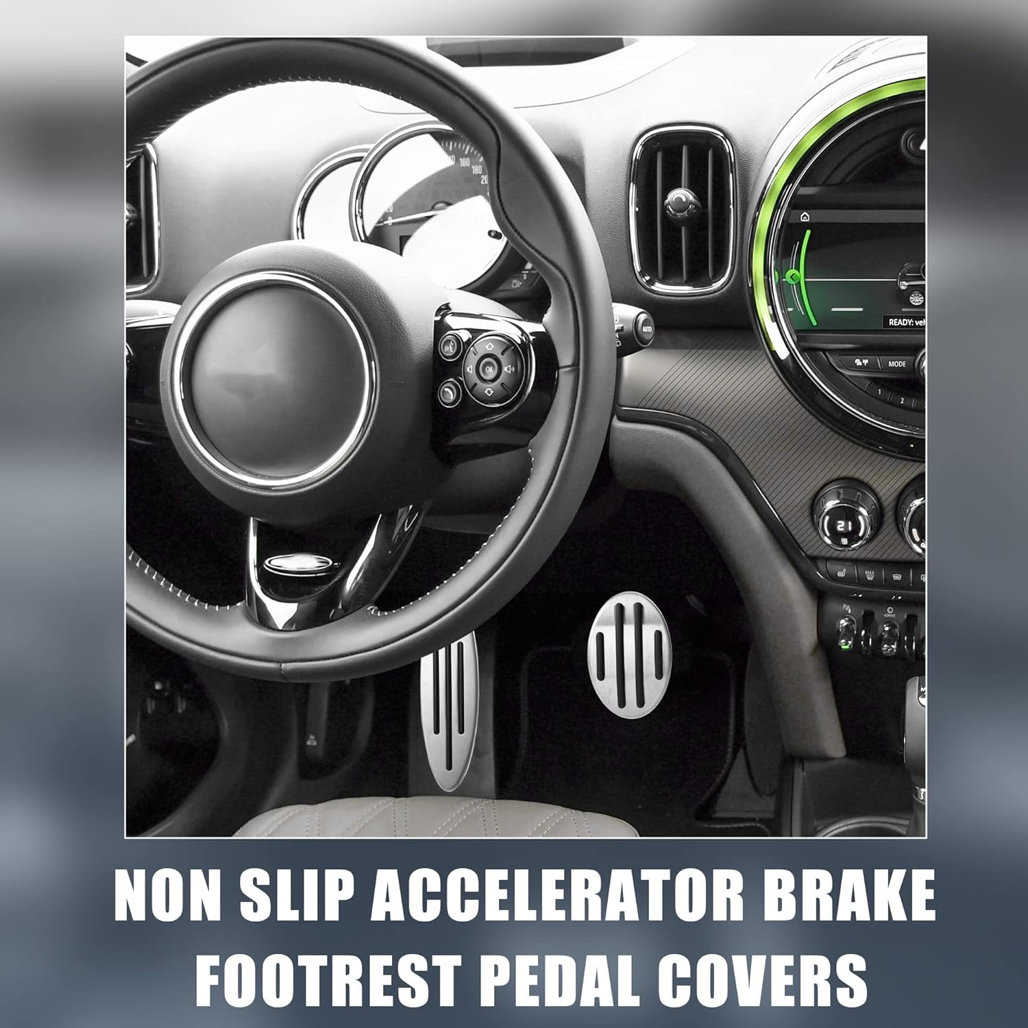 3pcs Manual Foot Pedals Kit Brake Clutch Gas Accelerator Throttle Pedal ...