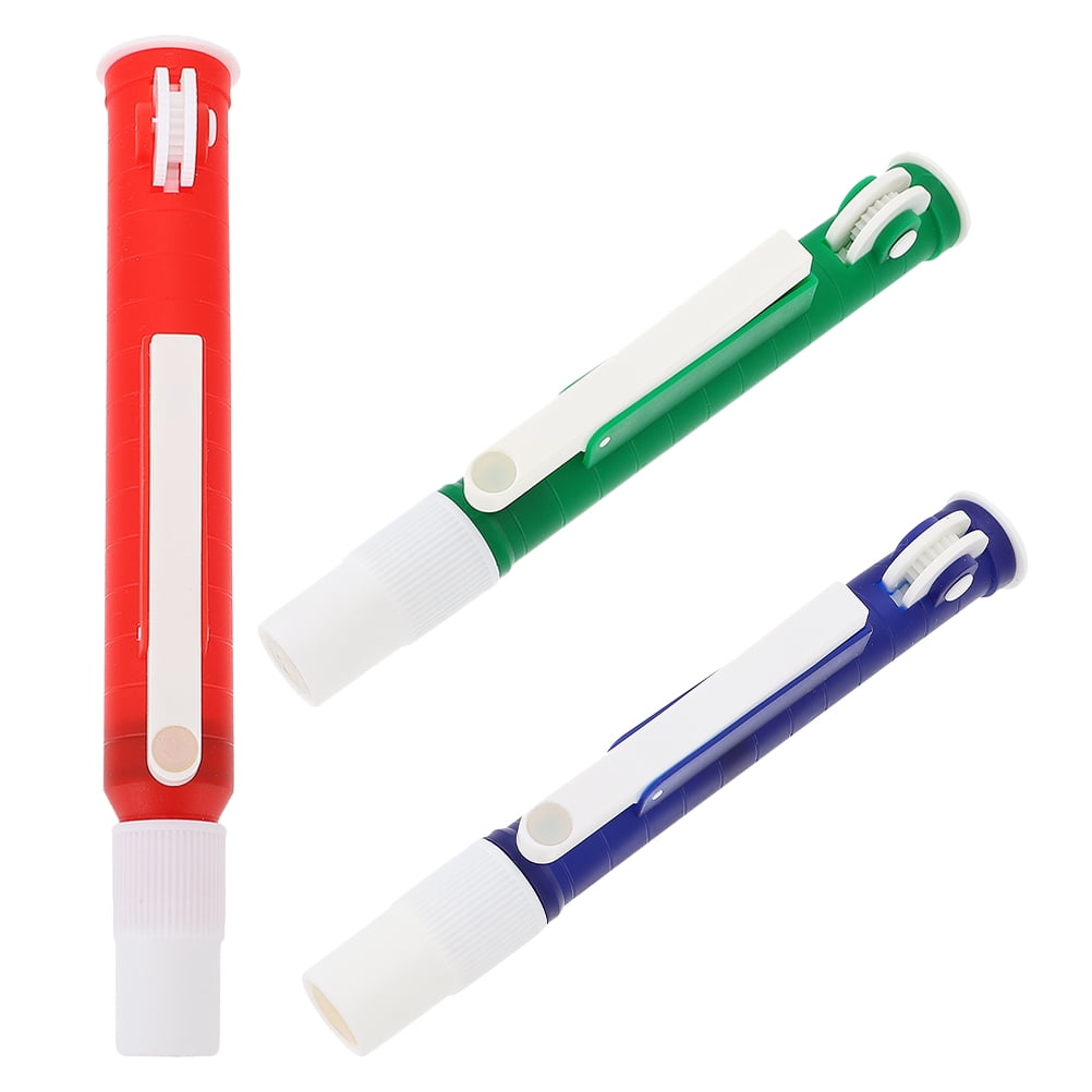 MLINS 3pcs Manual Scientific Pipette Pump Plastic Laboratory Pipette ...