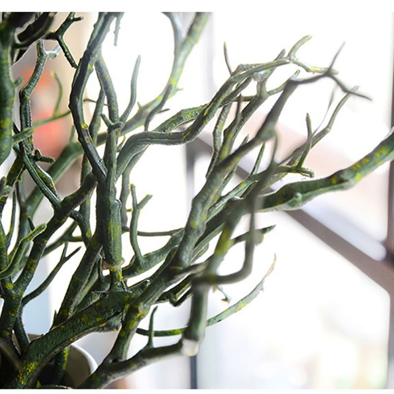 3pcs Manzanita Dry Artificial Fake Foliage Plant Tree Branch Wedding ...