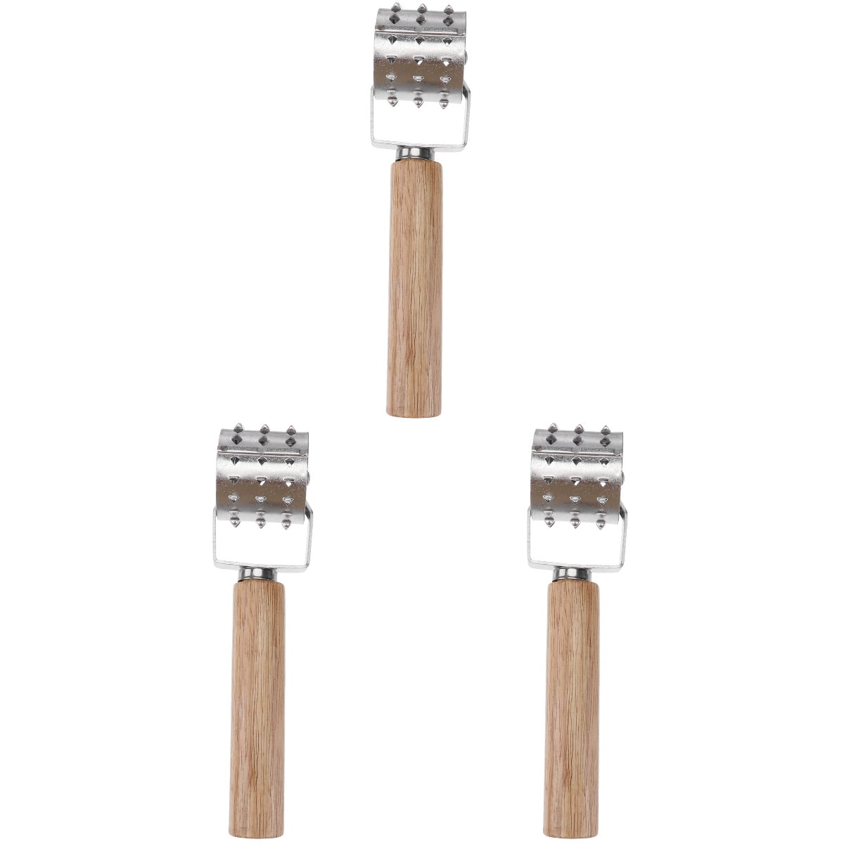 3pcs Meat Hammer Roller Steak Knocking Hammer Beef Steak Hammer Meat ...