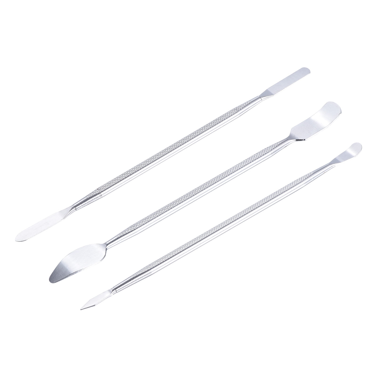 3pcs Metal Spudger Kit Mini Crowbar Flat Head Stainless Steel Pry Bar ...