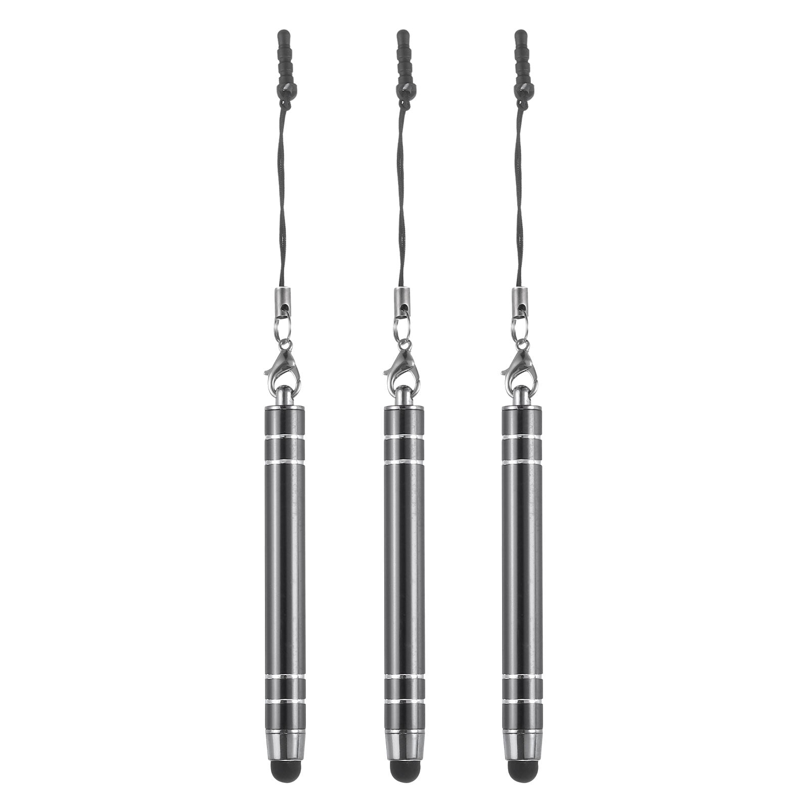 3pcs Metal Touch Screen Pen Metallic Phone Stylus Pen Retractable ...