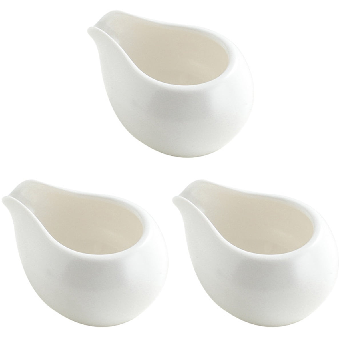 3pcs Milk Dispenser Ceramic Milk Pitcher Vintage Jug Juice Cup ...