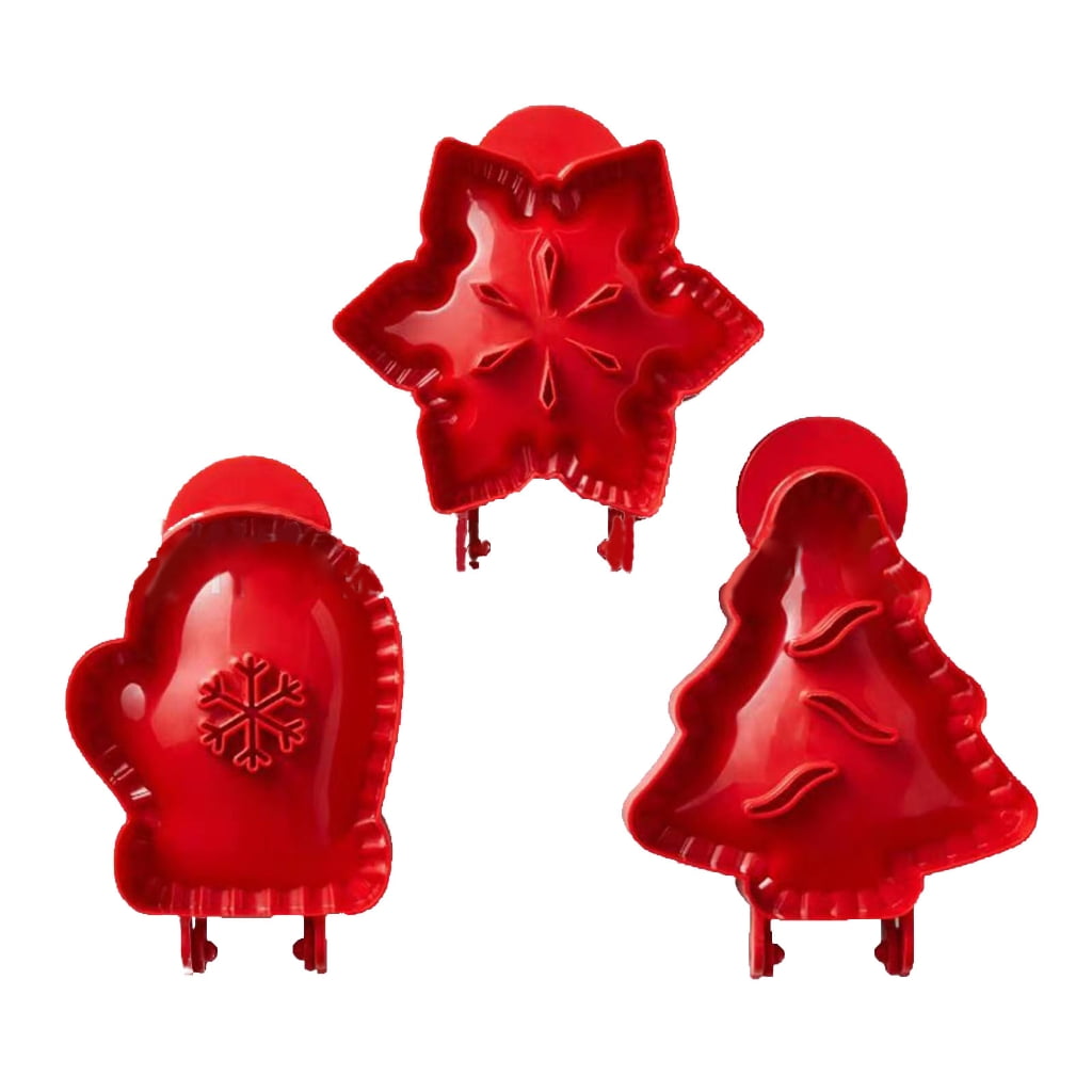 3pcs Mini Pie Maker Hand Pocket Pies Mold Lattice Pie Top Cutter Dough ...