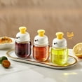 3pcs Mini Stainless Steel Pressure-Controlled Oil Bottle Set | Leak ...