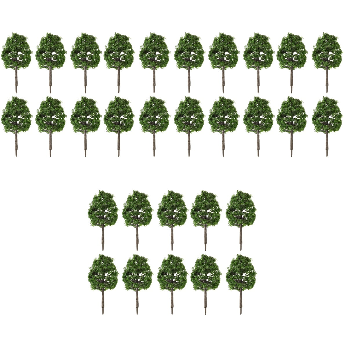 3pcs Model Trees Scenery Model, 20pcs Simulation Trees Durable 9CM ...