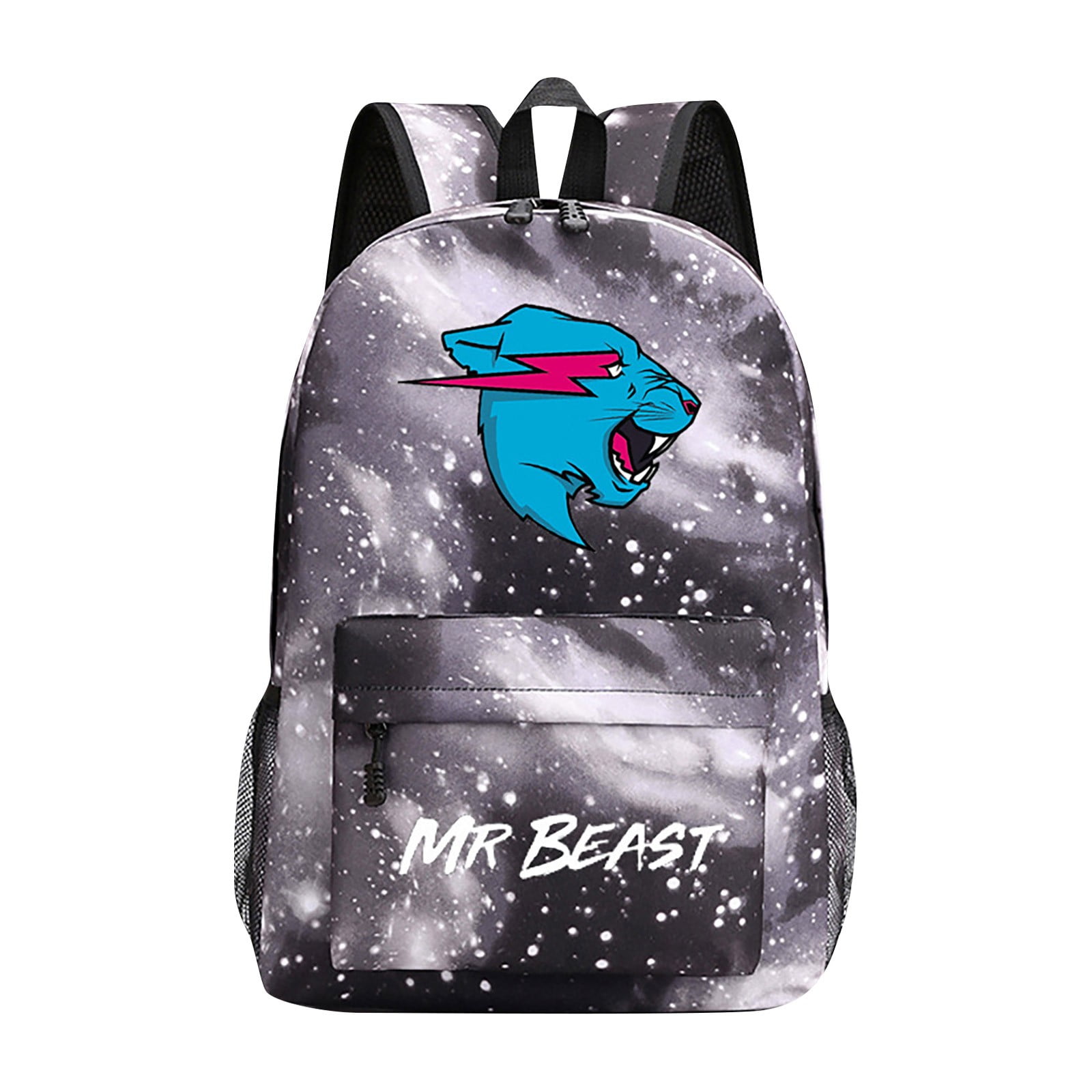 3pcs Mr Beast Backpack for Students - Cute Cartoon Printed Backpack ...
