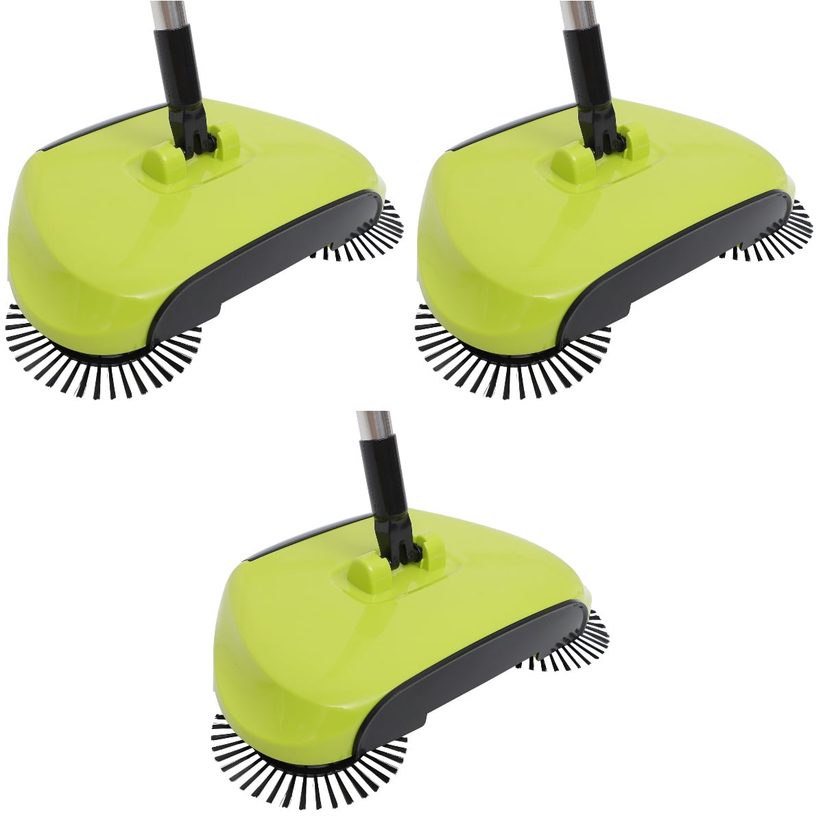 3pcs Multi-function 3 in 1 Household Cleaning Lazy Hand Push Sweeper ...