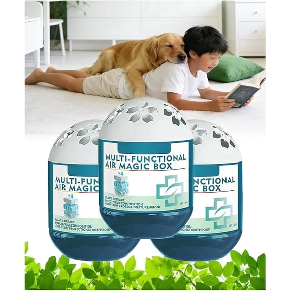3pcs Multi-functional Air Magic Box, Indoor Air Purification Dust ...