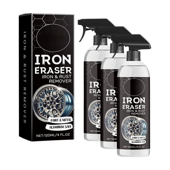 3pcs Multifunctional Car Rust Remover Liquid, Efficient Tire ...
