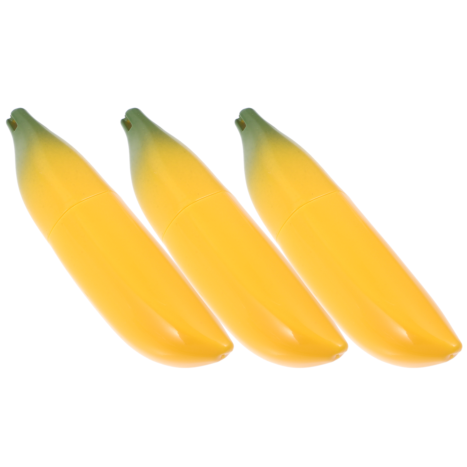 Raindrops Cute Needle Case 3Pcs 3.4In Yellow Plastic Sewing Organizer ...