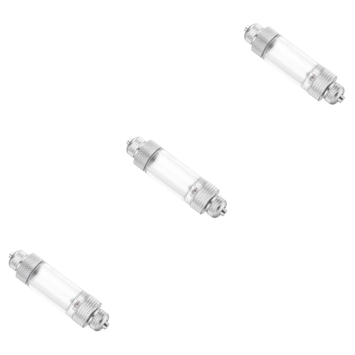 3pcs New Carbon Dioxide Bubble Counter Double Head Water Plant Diffuser ...