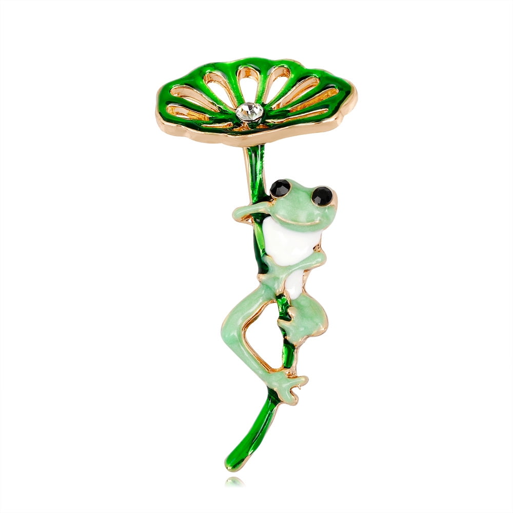 3pcs New Creative And Personalized Frog Brooch Pin Simple Clothing ...
