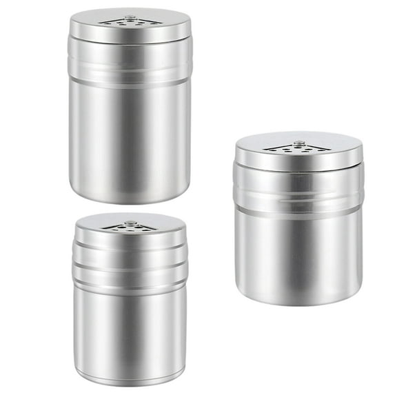 3pcs Nonrust Steel Seasonings Jars Sturdy Quality Multiple Capacity ...