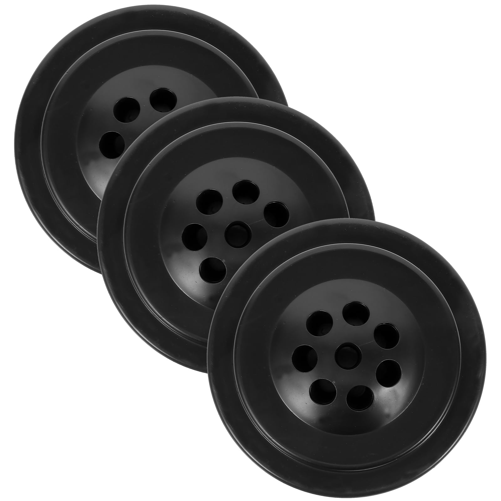 FUEENIRVA Mini Flag Base Black Plastic For General Users Office Use ...