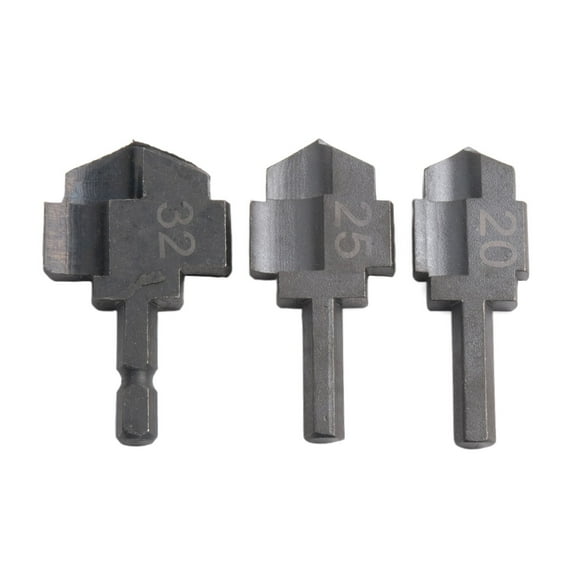 3pcs PPR Lifting Bit Stepped Drill Bit Hexagon Shank Hole Opener Tools ...