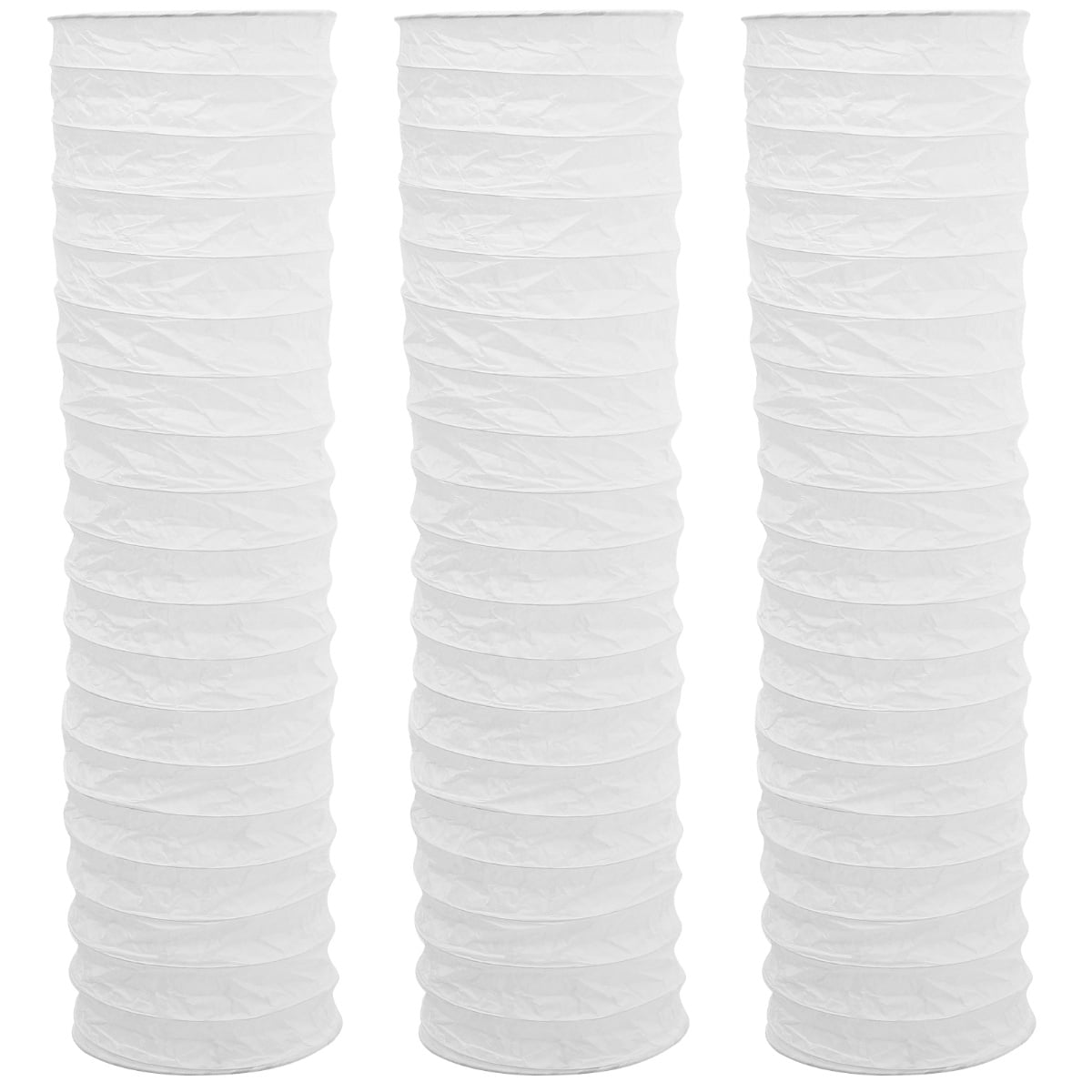 Qiysamall 3pcs Paper Floor Lamp Shade Living Room Bedroom Study Floor ...