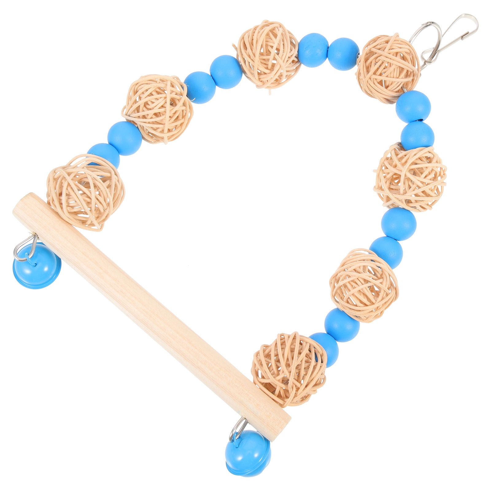 3pcs Parakeet Stand Bird Parrot Swing Toy Parrot Standing Perch Parrot ...