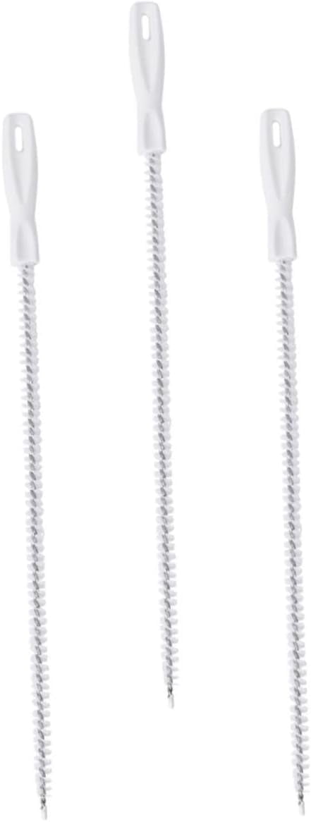 3pcs Pipe Cleaner Plastic Cleaner Toilet Sink Toilet Bowl Cleaners Hair ...