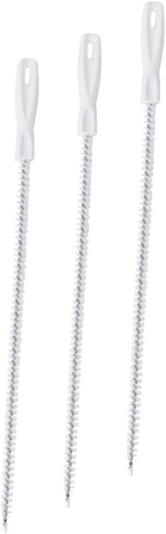 3pcs Pipe Cleaner Toilet Sink Brush Cleaner Plastic Hook Sink Drain ...
