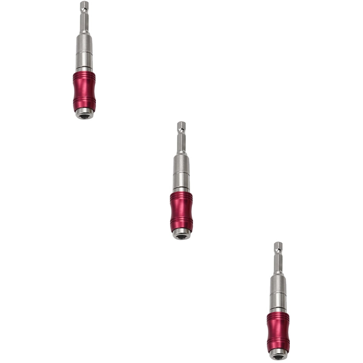 3pcs Pivoting Bit Tip Holder Magnetic Knuckle Bits Holder Hex Quick ...