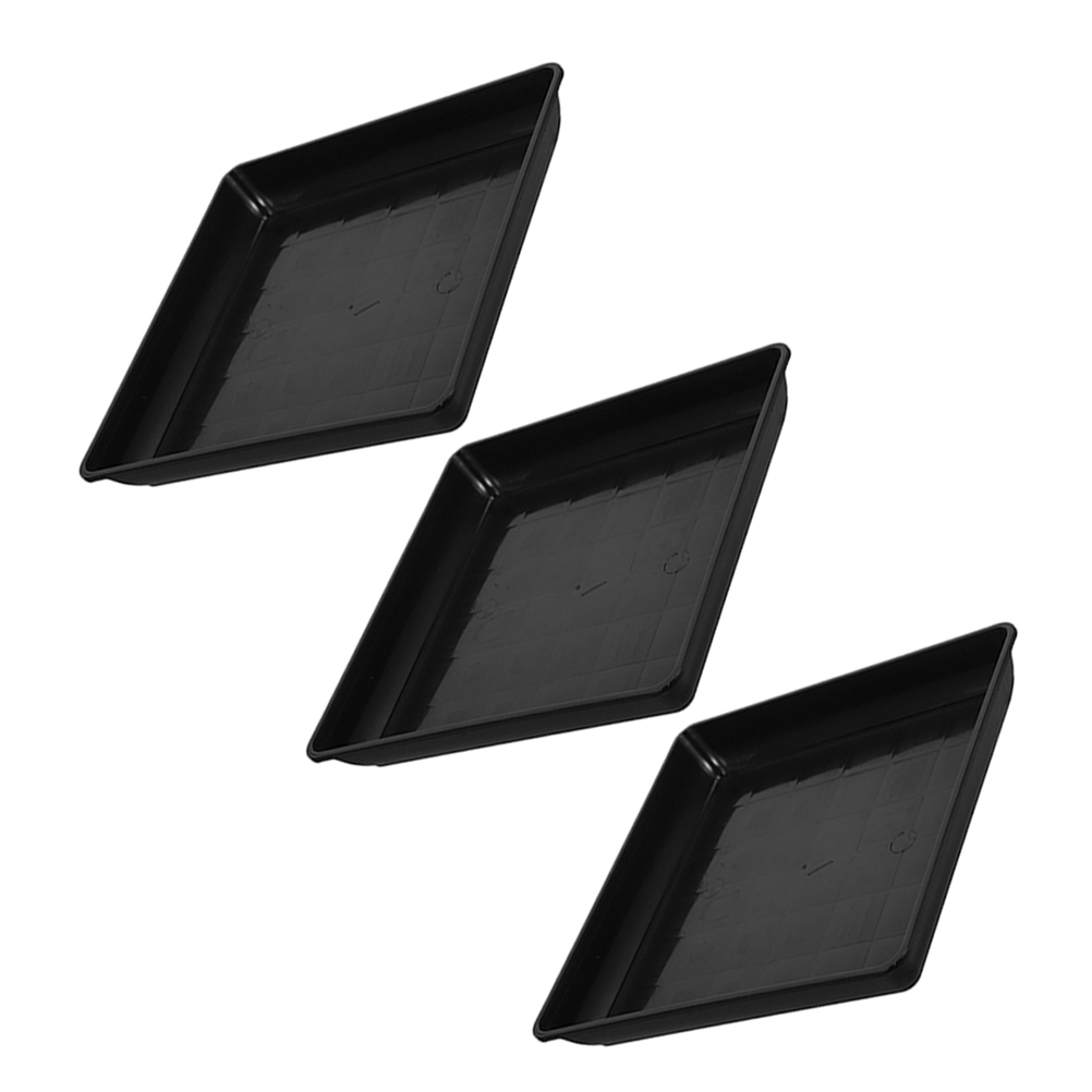 3pcs Plant Saucer Heavy Duty Plastic Plant Tray Planter Drip Trays for ...