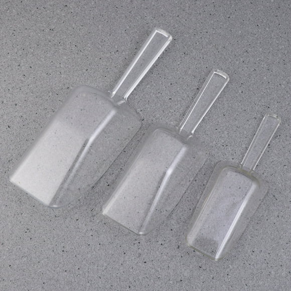 Clear Plastic Scoops