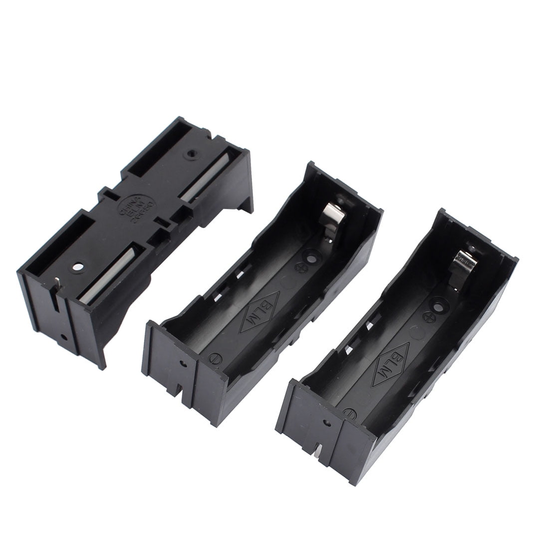 3pcs Plastic Single BLN 26650 Battery Holder Case Storage Box Black ...