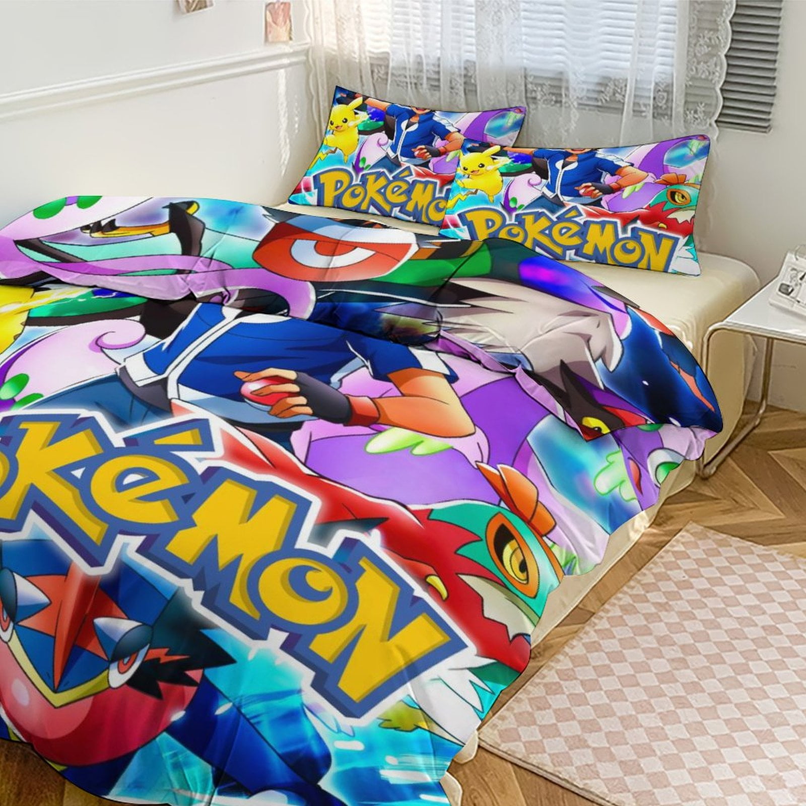Customer reviews for 3pcs Pokemon Cartoon Comforter Set with 1 ...