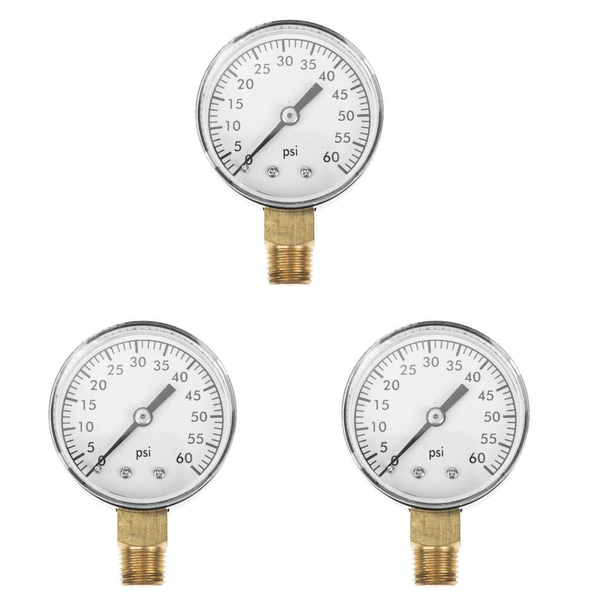 3pcs Pool Pressure Gauge Filter Utility Water Pressure Gauge Pool ...