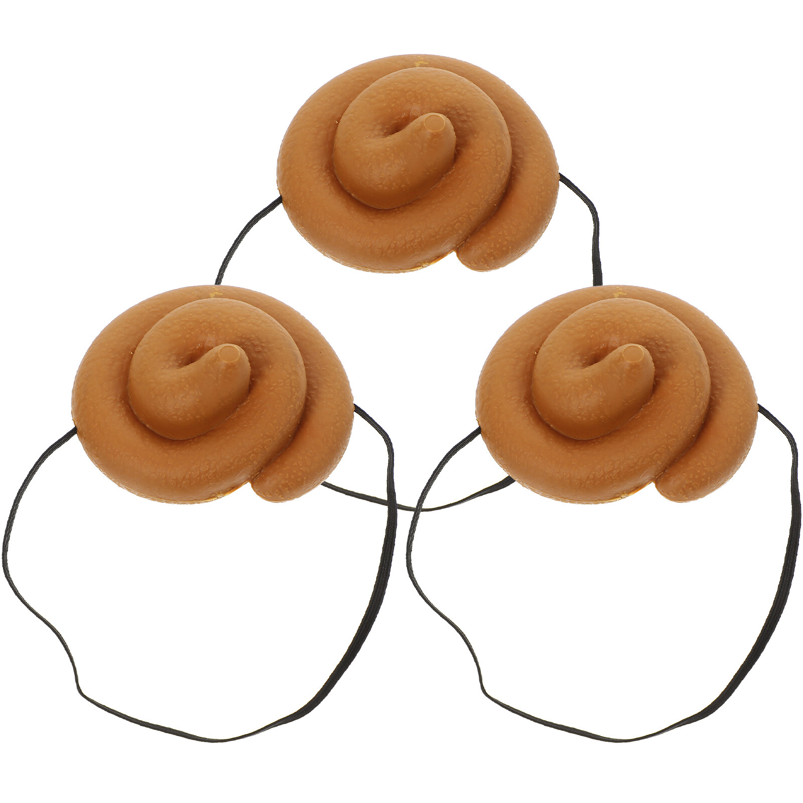 3pcs Poop Hat Prop Funny Headdress Party Poop Hat for Party Simulation ...