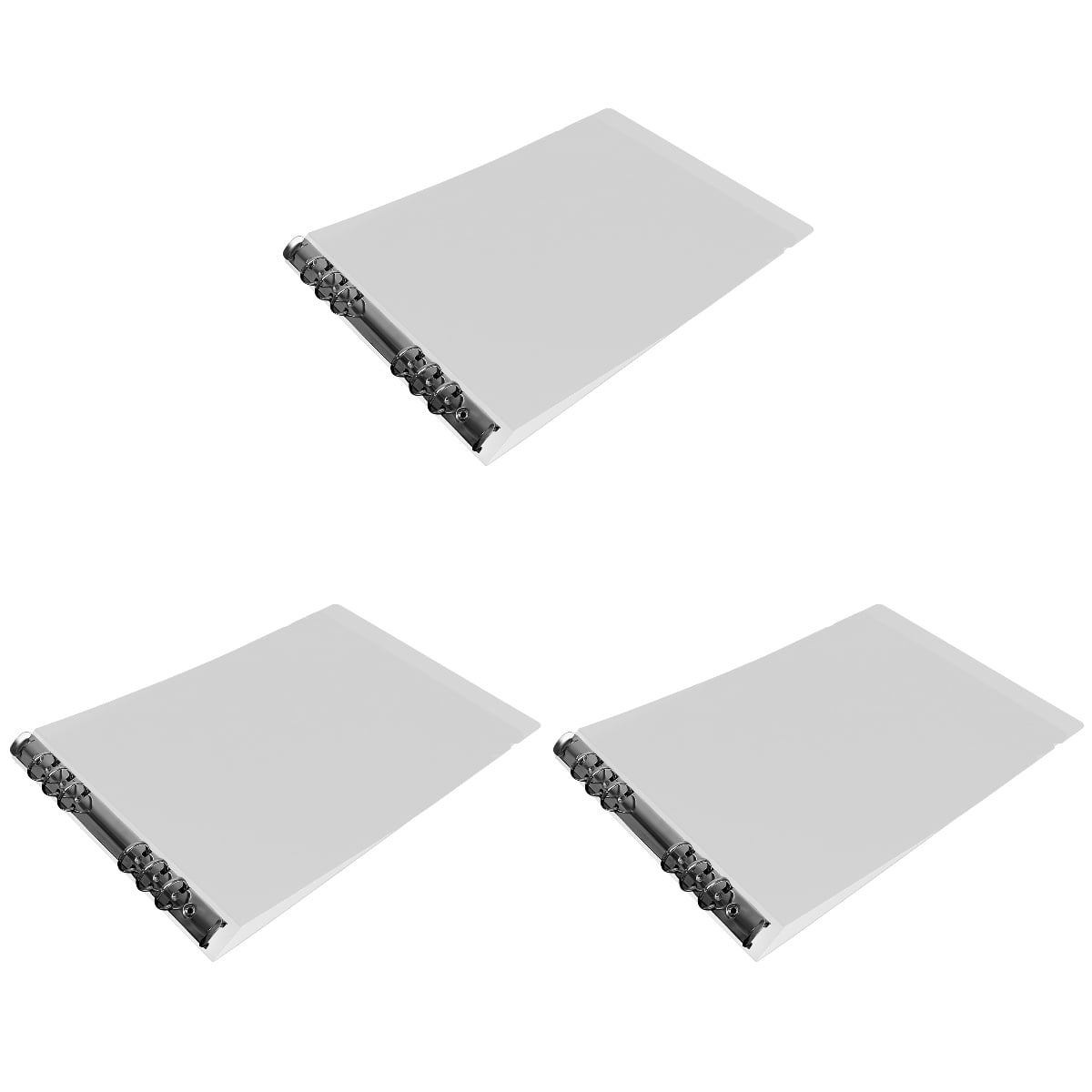 3pcs Portable Binder Folder Documents Cover Notebook Shell Notebook ...