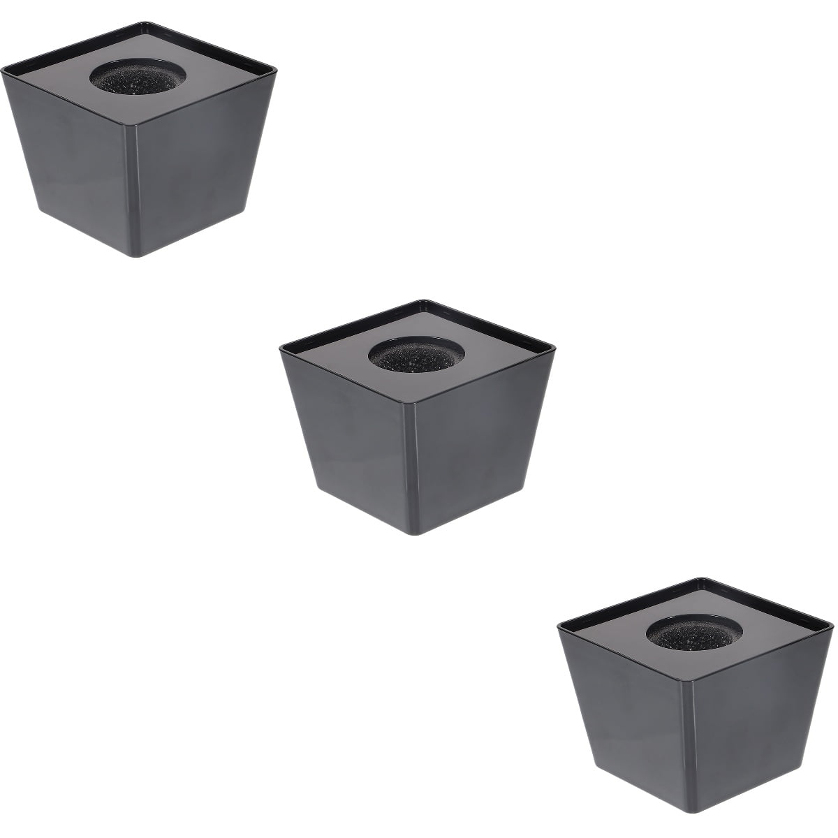 MERRYHAPY Professional Trapezoid Microphone Stand with Logo, Stable ...