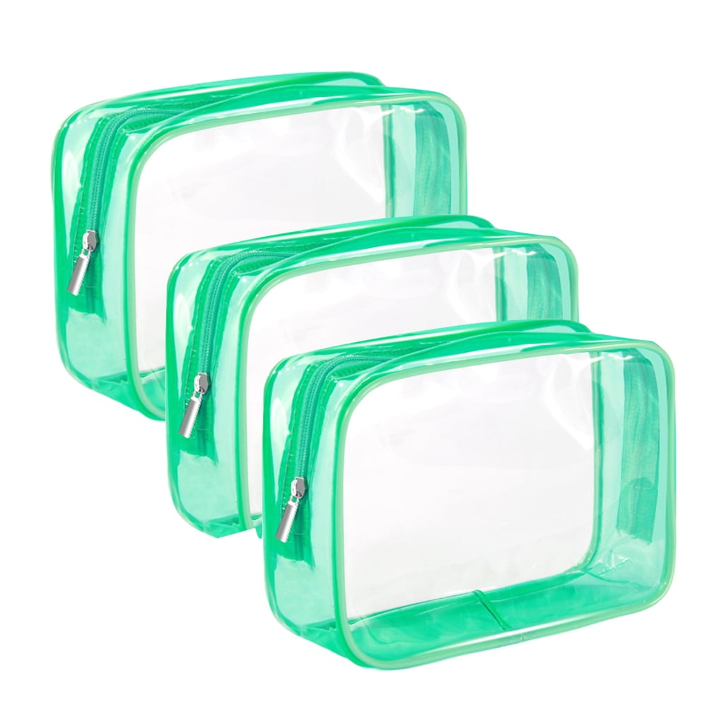 3pcs Portable Travel Toiletry Bag Clear Makeup Bag Multifunction ...