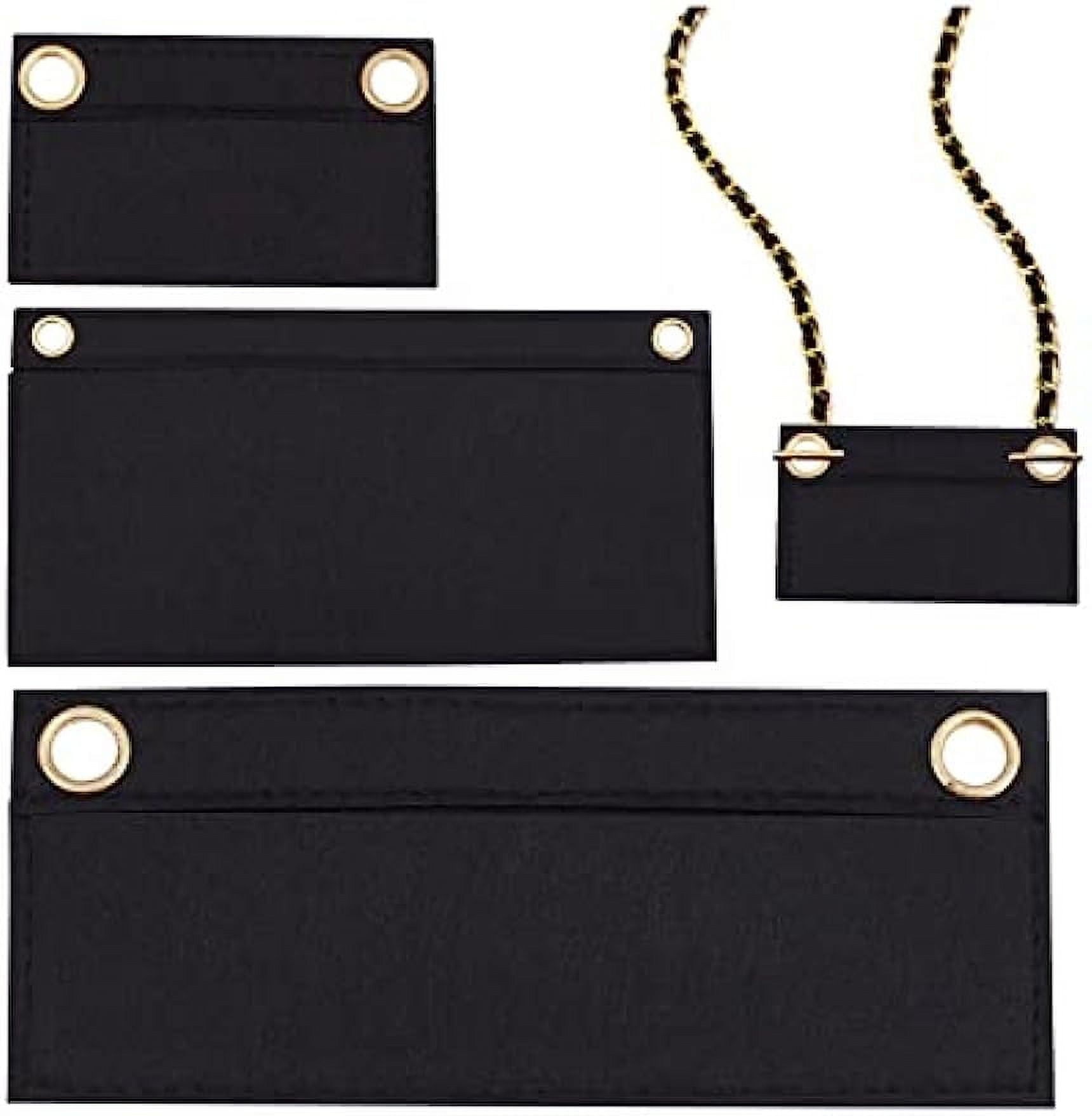 3pcs Purse Felt Insert Organizer Handbag Divider Pocket Inside Clutch ...