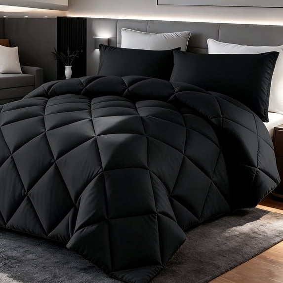3pcs Queen Solid Color Diamond Pattern Large & Extra-Large Bed Sheet ...