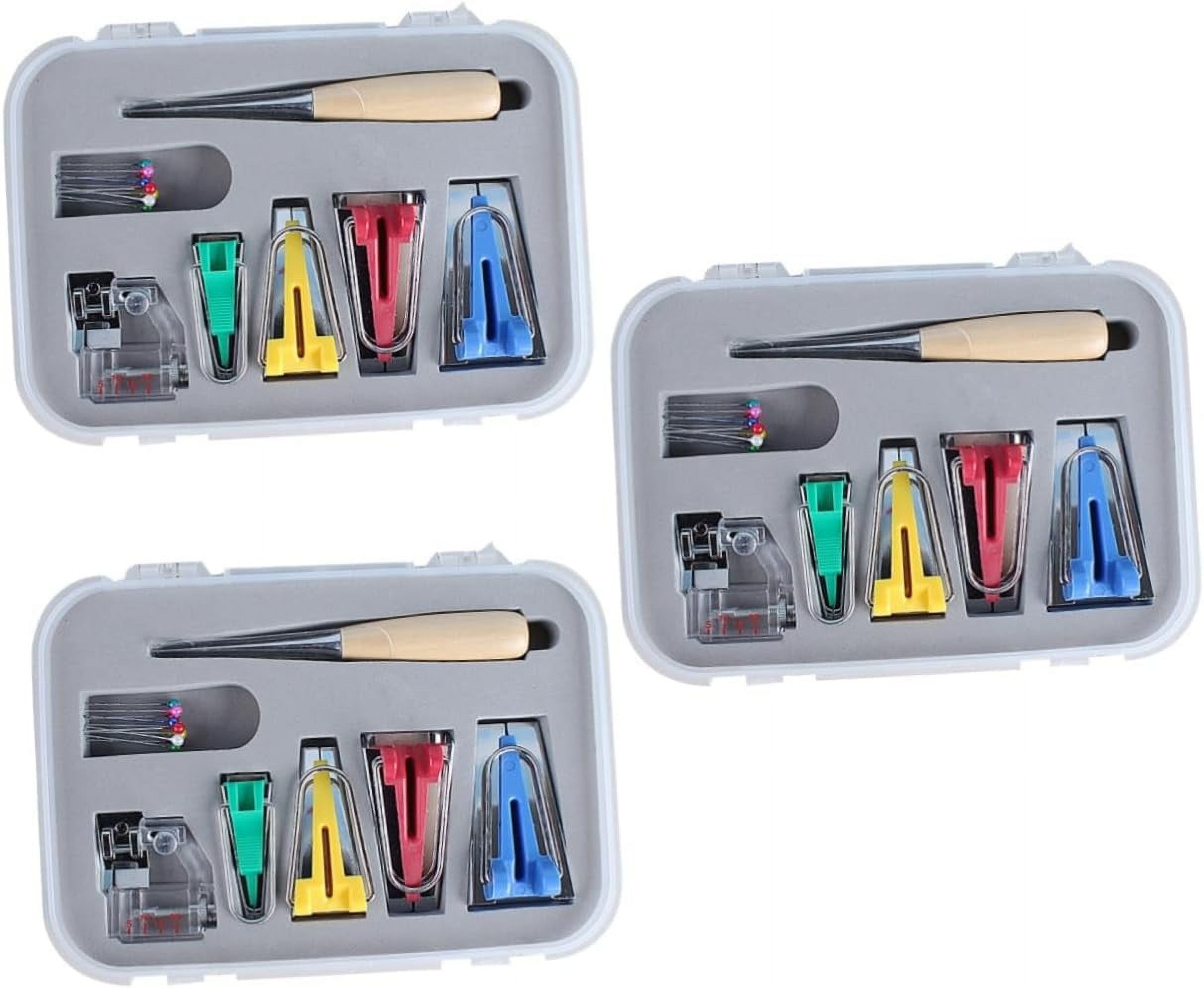 3pcs Quilting Tools Sewing Machine Kit Bias Sewing Machine Tool Kit ...