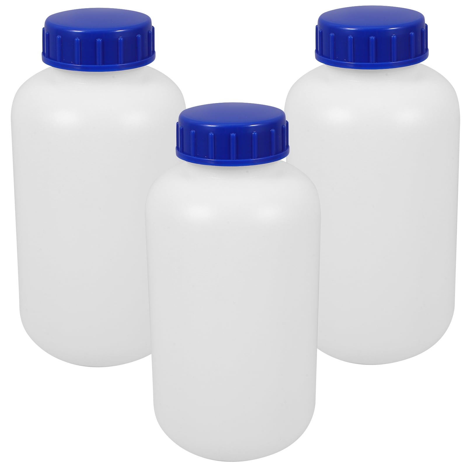 3pcs Reagent Bottles Empty Liquid Storage Bottles with Cap Refillable ...